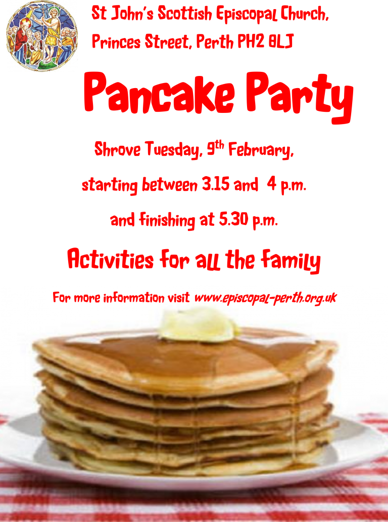 Shrove Tuesday: Pancake Party - St John the Baptist