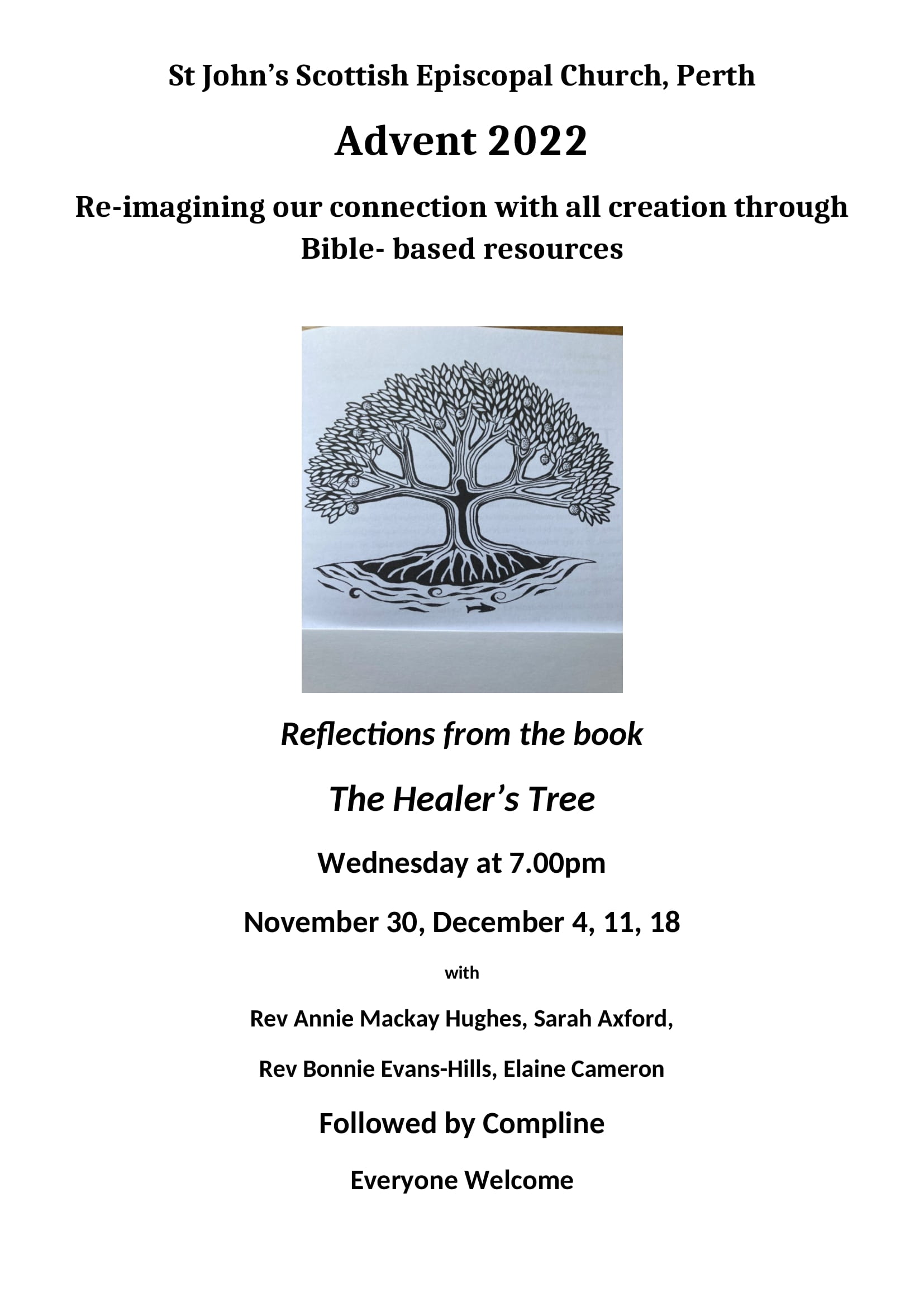 Advent 2022 – Compline with Advent Reflections - St John the Baptist